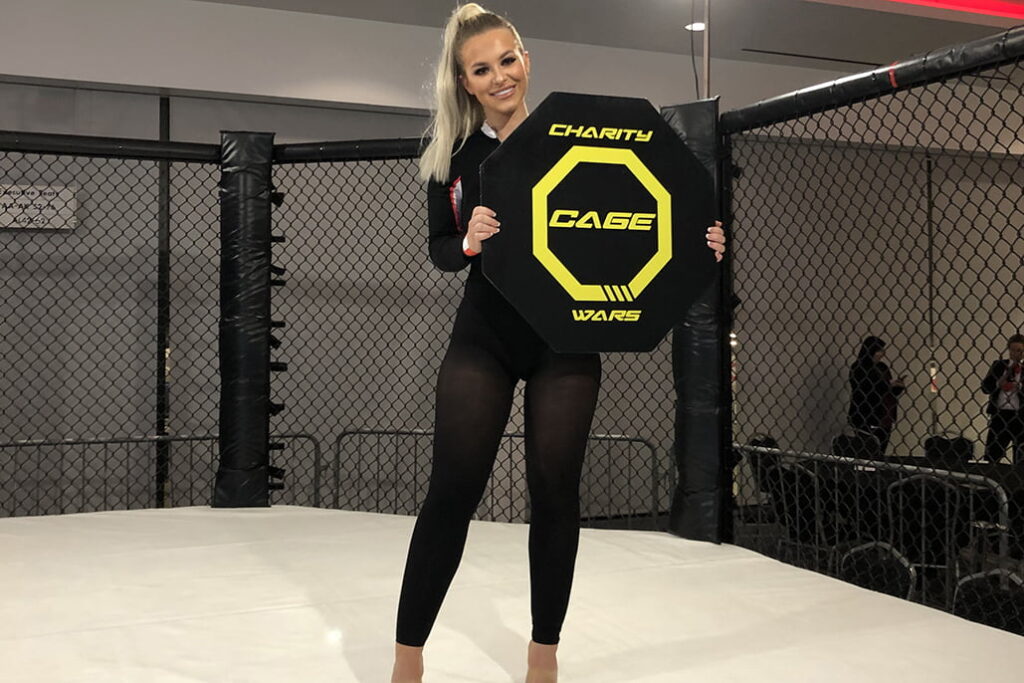 Ring Girls - Charity Cage Wars - Manchester - 23rd November 2019